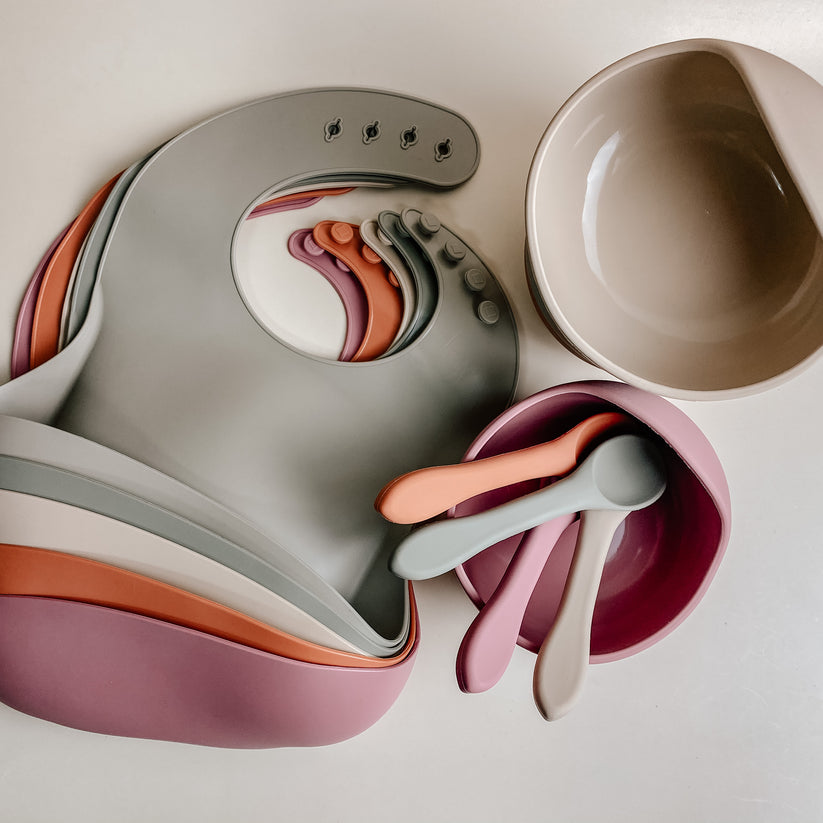 Basic Silicone Feeding Set Plus – Hoshi Baby Philippines